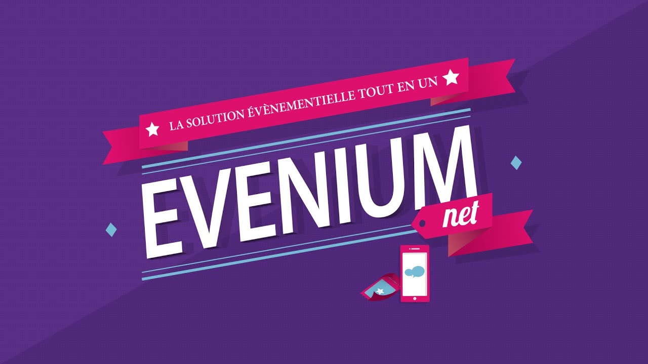 Evenium.net : Inscription en ligne et application mobile pour vos évènements - YouTube