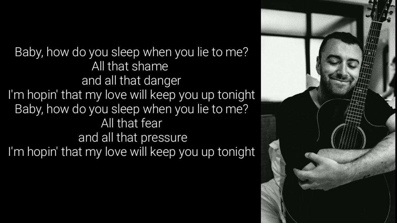 [Sam Smith] How Do You Sleep? Lyrics - YouTube