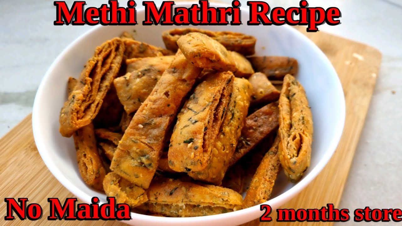Homemade Methi Mathri Recipe l A Healthier Twist On The Classic l ...