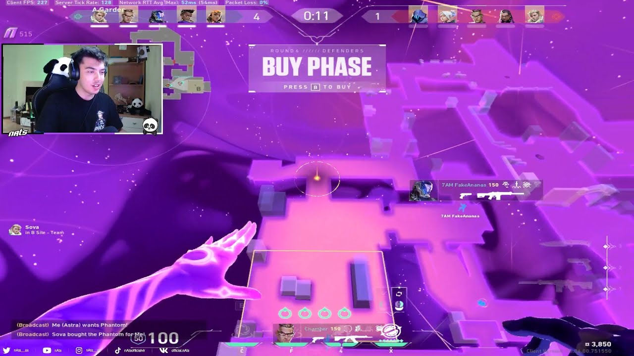 MVP! GAMBIT NATS ASTRA VALORANT RANKED GAMEPLAY [Full Match VOD] - YouTube