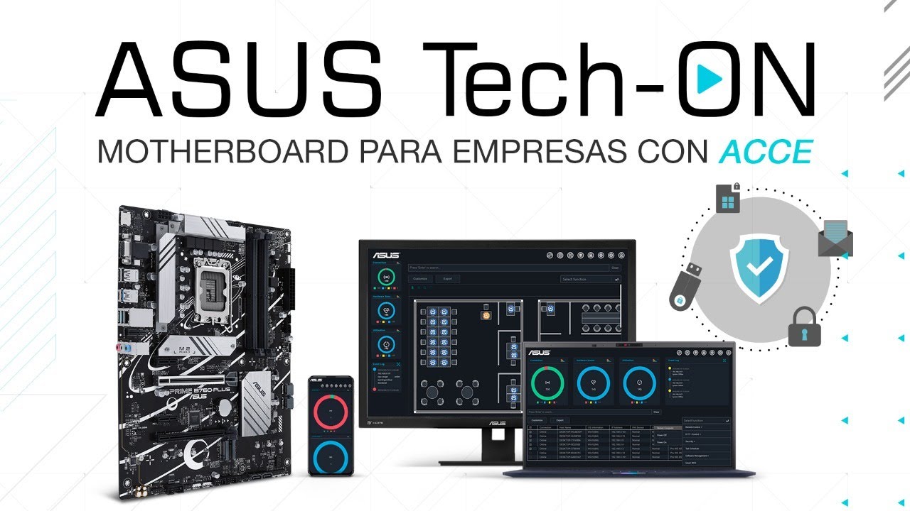 Asus Tech-On #79 - Motherboard para empresas con ACCE - YouTube