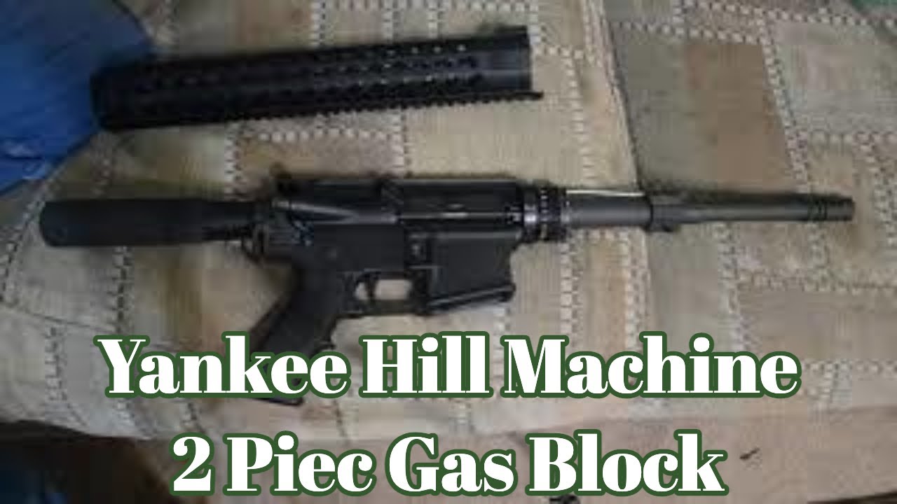 YHM Spectre Two Piece Gas Block - YouTube
