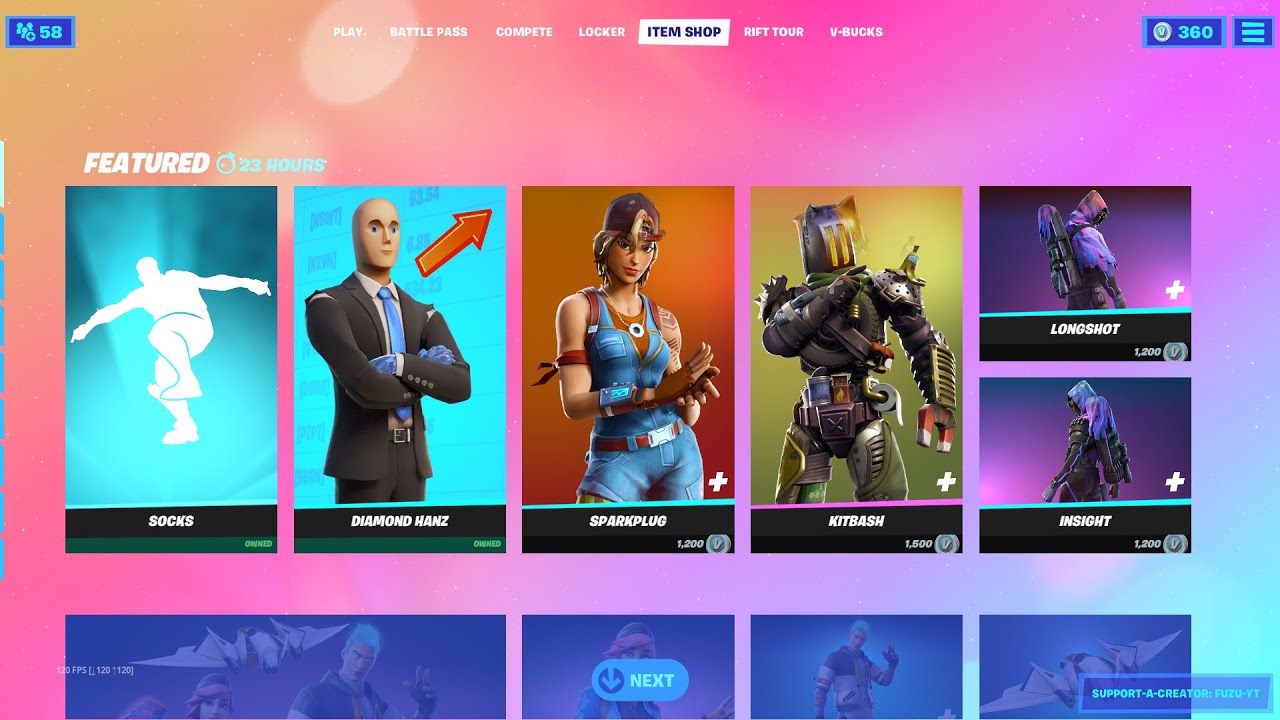 *RARE* SOCKS EMOTE IS BACK! FORTNITE ITEM SHOP AUGUST 9, 2021! - YouTube