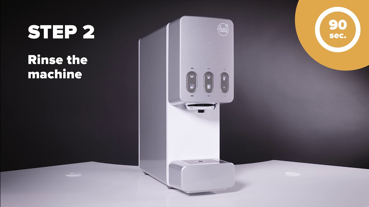 Rinsing Lattiz during standstill - for optimal quality - YouTube