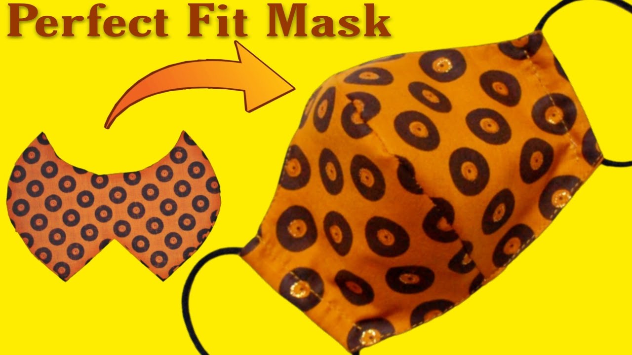 New Trending Pattern Full Breathable Mask - Very Easy Face Mask Sewing ...