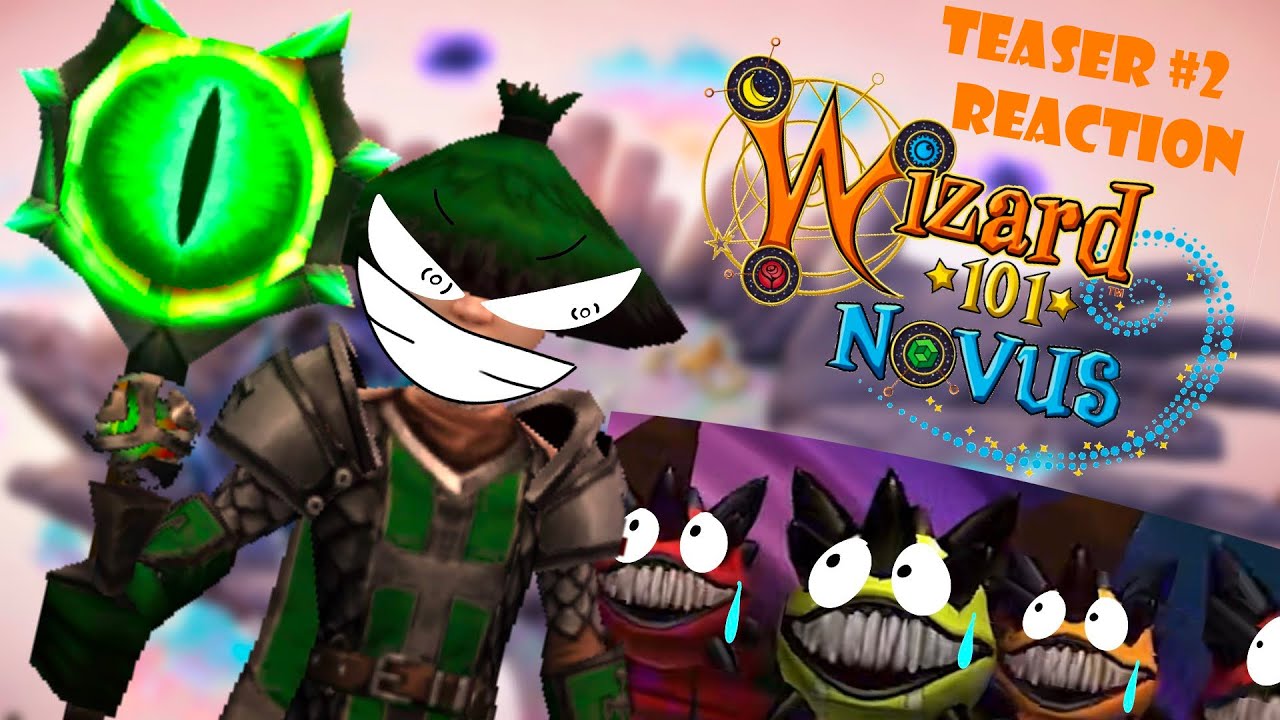 My (not scripted) Reaction to a NEW Wizard101 Novus Teaser - YouTube