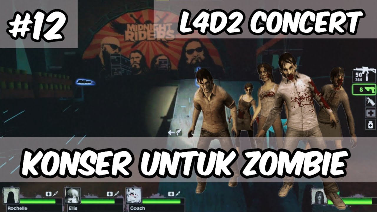 (L4d2 Concert) Pesta Ditengah Zombie - Left 4 Dead 2 Gameplay Indonesia ...
