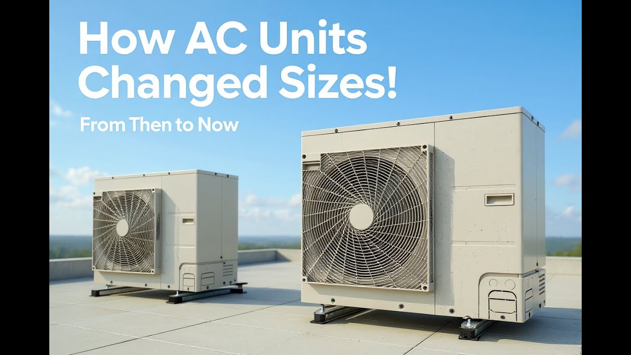 Fun Facts | HOW A/C UNITS HAVE CHANGED IN SIZE OVER THE YEARS. - YouTube