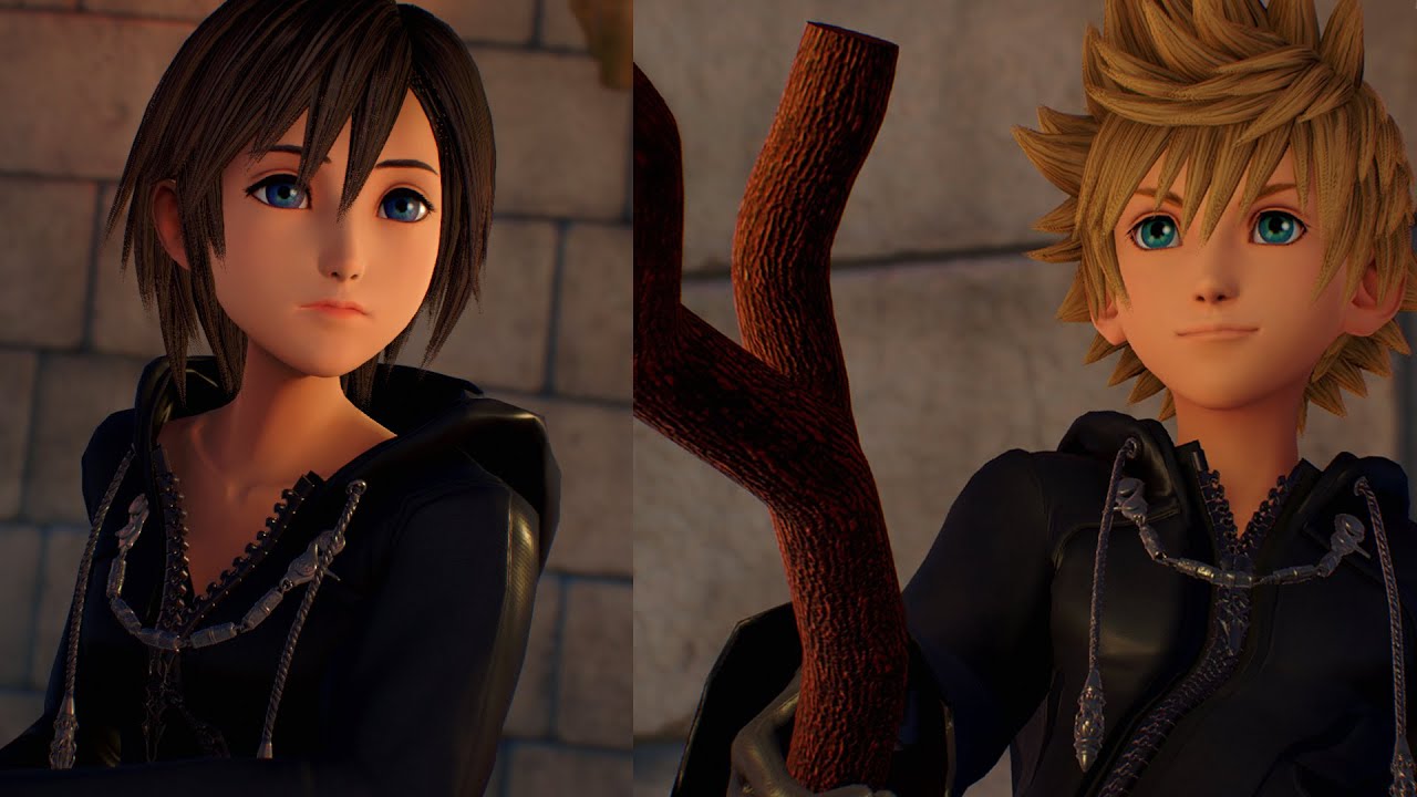 Roxas, That's a Stick (Kingdom Hearts Data Greeting) - YouTube