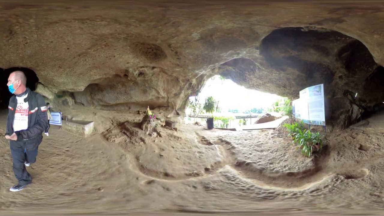 Wat kra sae cave Kanchanaburi - YouTube