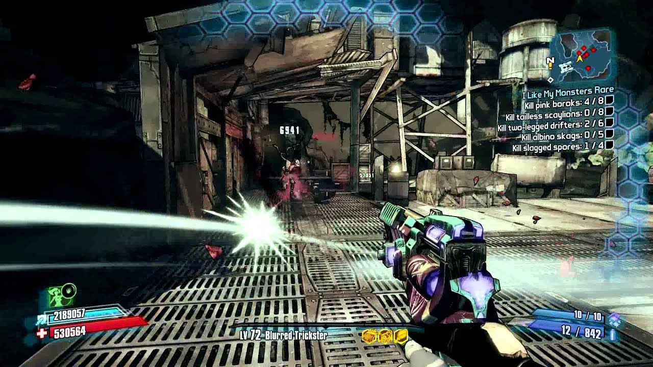 Borderlands 2 - Kill Albino Skags: 1/5 (1080p) - YouTube