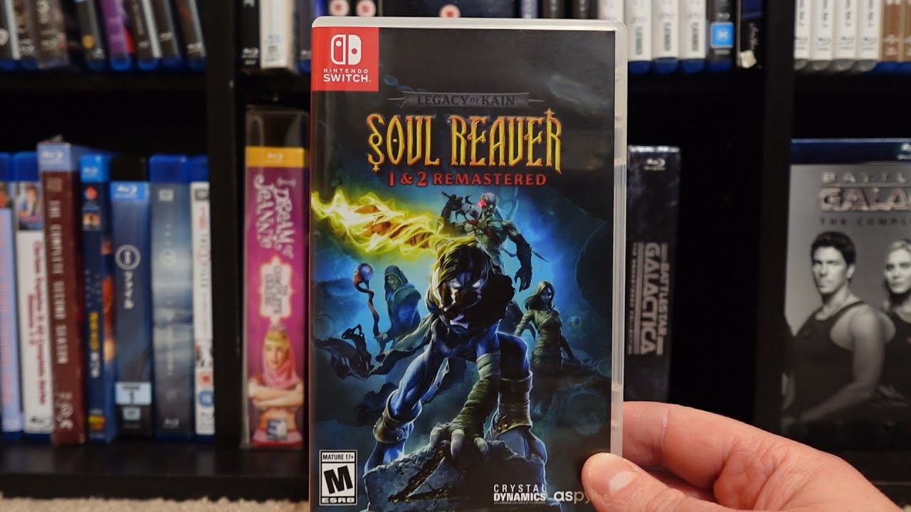 Soul Reaver 1 & 2 Remastered Switch unboxing - YouTube