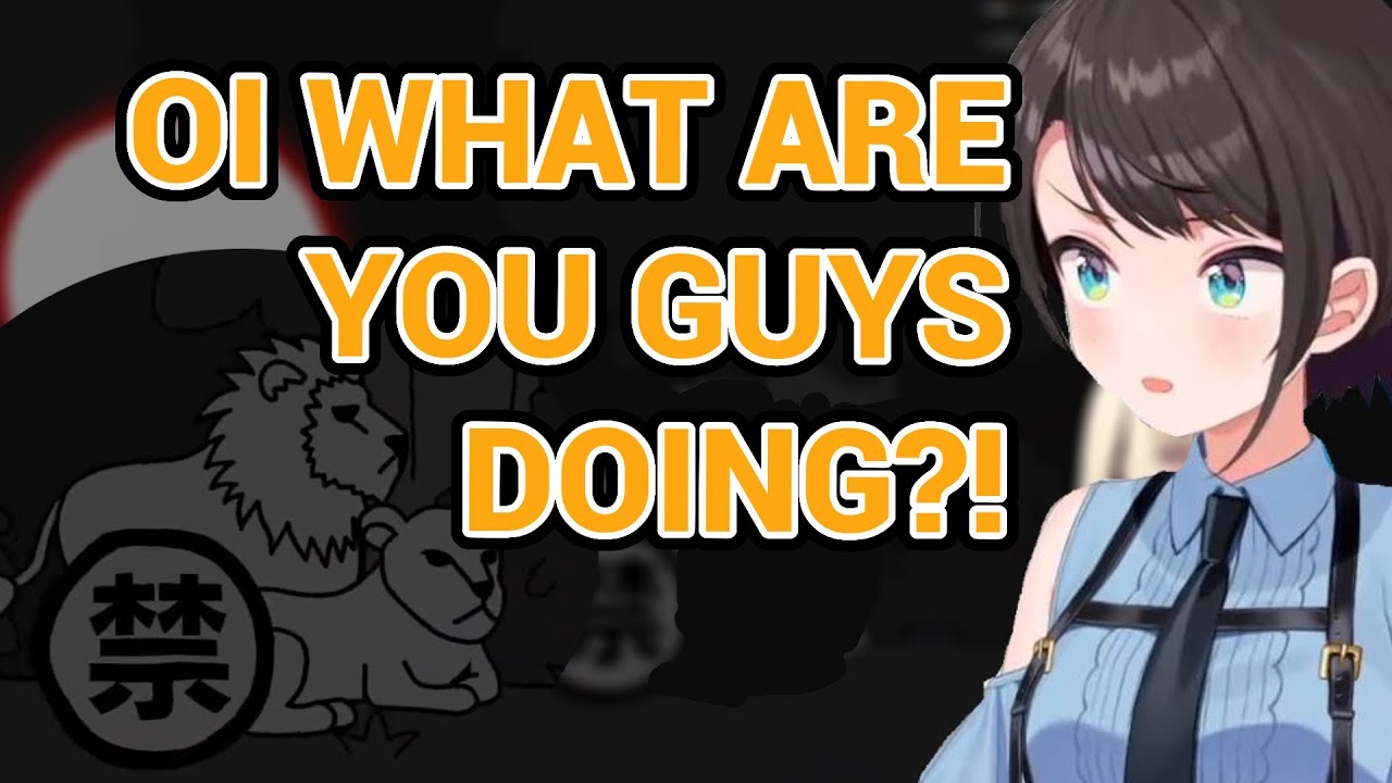 Subaru React to The Vtuber and Lion "Breed" Scene, Can She Read The ...