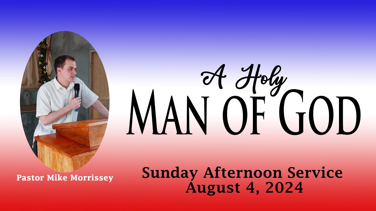 Pastor Mike Morrissey: A Holy Man of God - YouTube