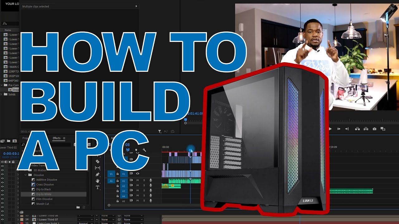 How To Build a PC in 2021 | Powerful PC for Video Editing on a Budget ...