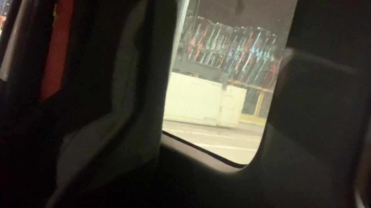 Flipping container from a bad chassis - YouTube