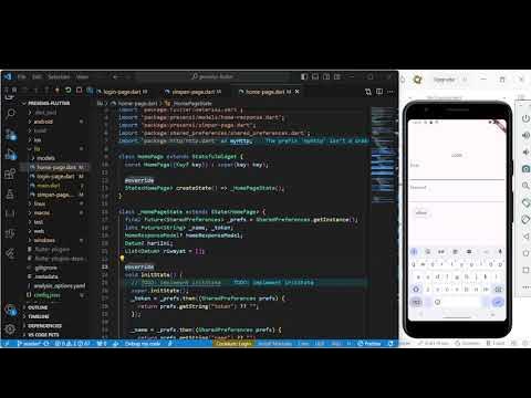 Demo Absensi App Flutter whit Api - YouTube
