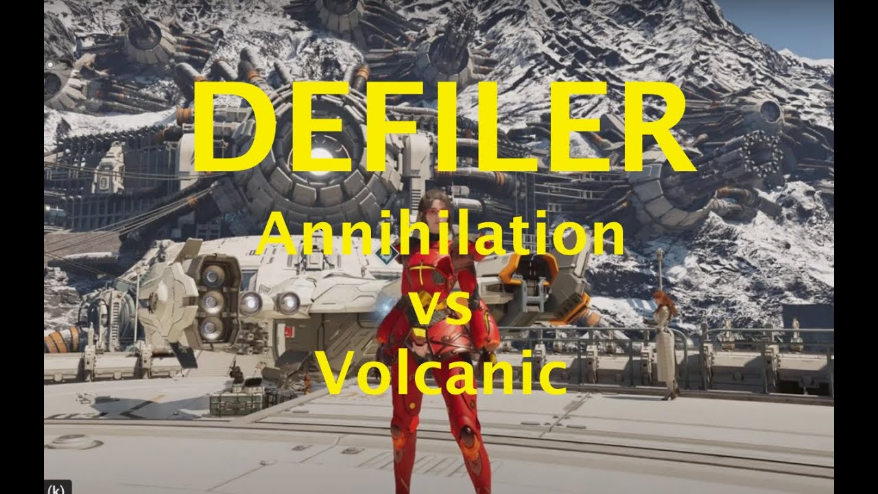 Defiler: Annihilation vs Volcanic | The First Descendant - YouTube