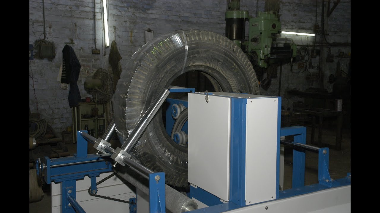 Coil / Tyre Wrapping - YouTube