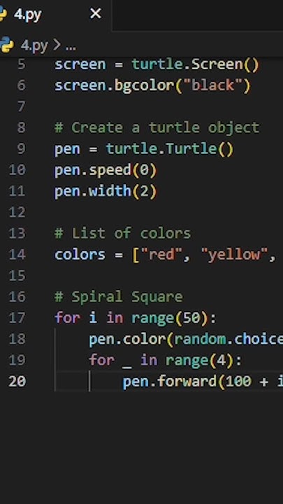 Amazing python Design 🔥 #design #python #asmr #coding - YouTube