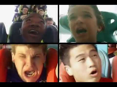 Kids Freak Out on Roller Coaster – The Remix [BrainRush Fragment] - YouTube