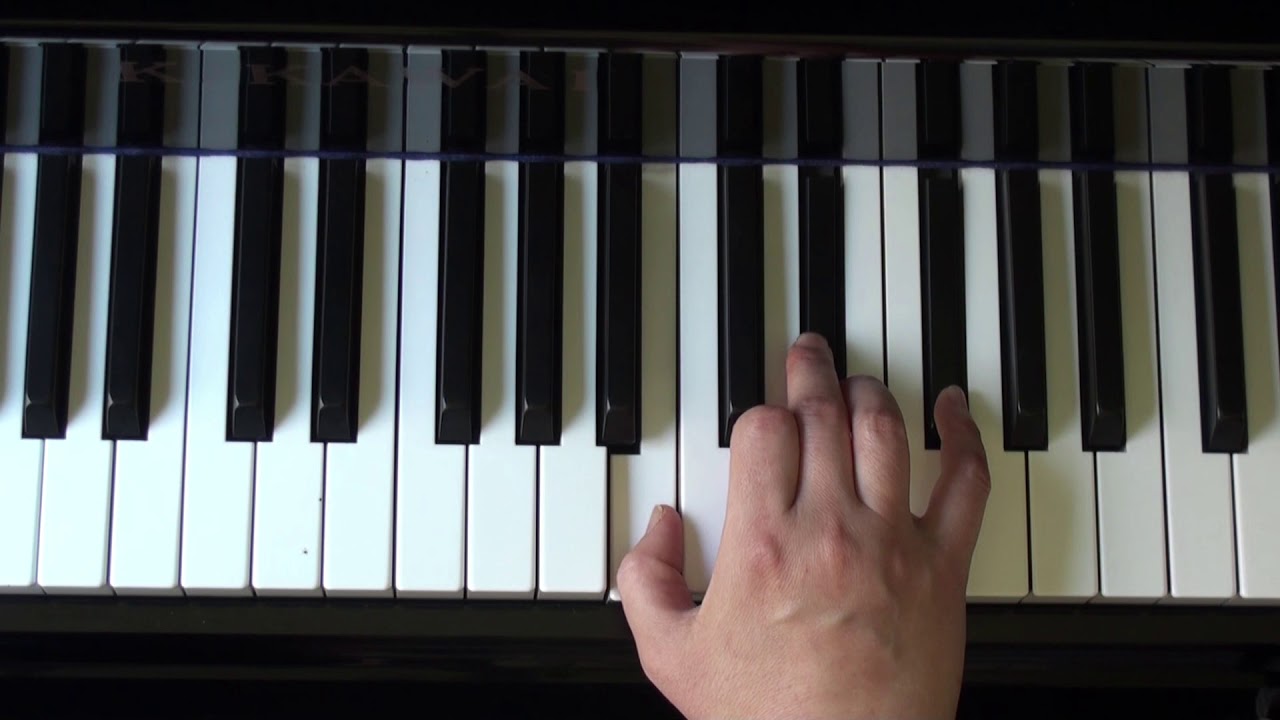 B Major Scale and primary Chord progression - YouTube