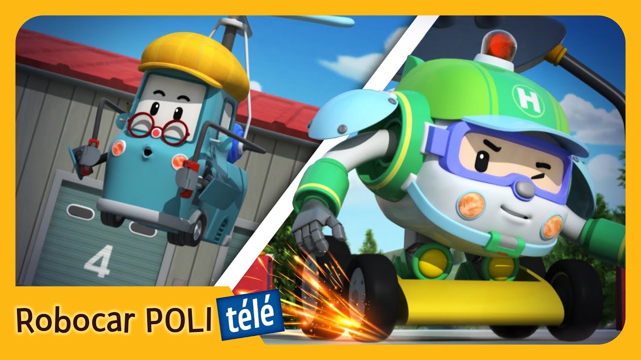 Le souhait d'Heli | POLI Ani | Robocar POLI télé - YouTube