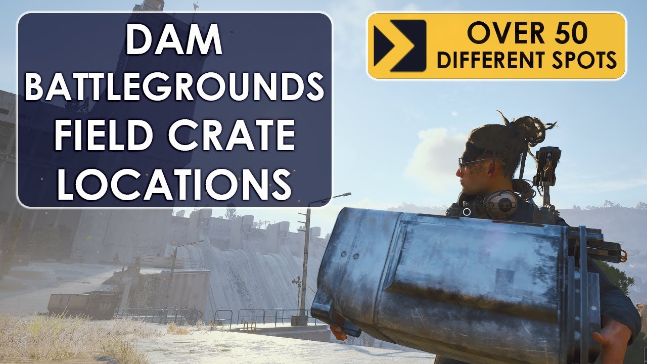 Field Crate Locations for Dam Battlegrounds | Arc Raiders - YouTube