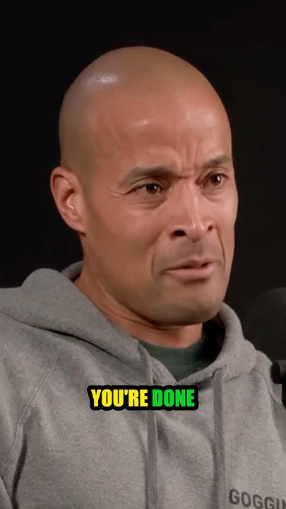 “SOMETHING in YOU has to WAKE UP.” - David Goggins - YouTube