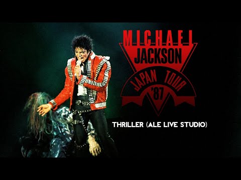 Michael Jackson - Thriller (Ale Live Studio) Bad Tour 1987