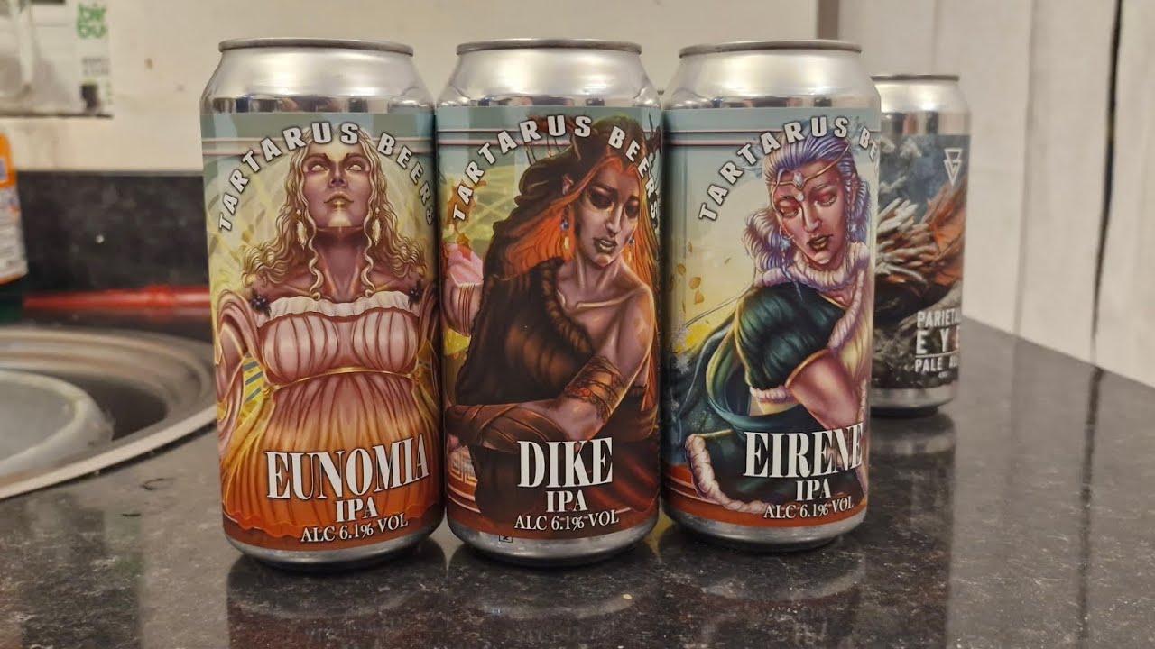 Beer Dad #3148 Tartarus Goddess Series Eunomia x Dike x Eirene IPA - YouTube
