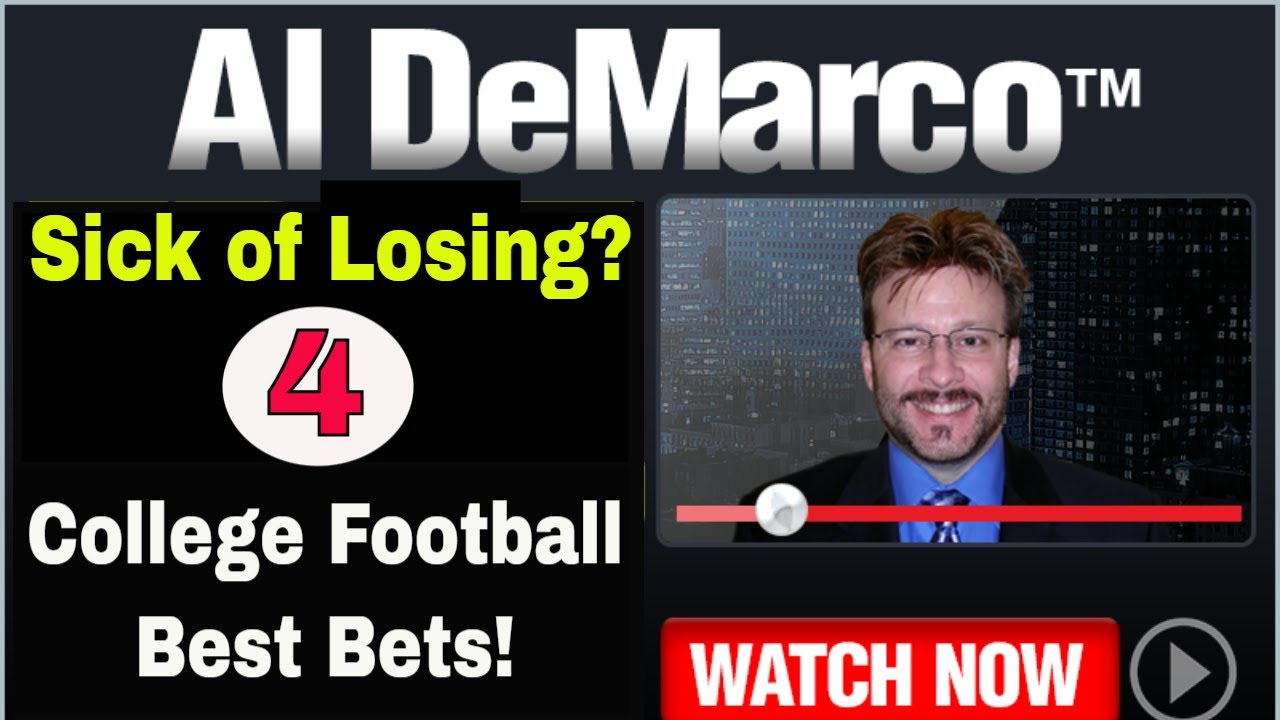 4 College Football Best Bets - Beat Your Book on Saturday! - YouTube