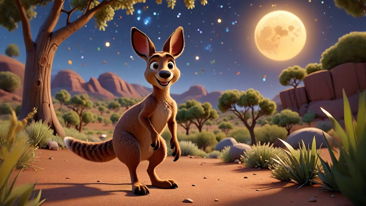 Bouncy Kangaroo Hop — Jump Jump Song! | Fun Kangaroo Nursery Rhyme for ...