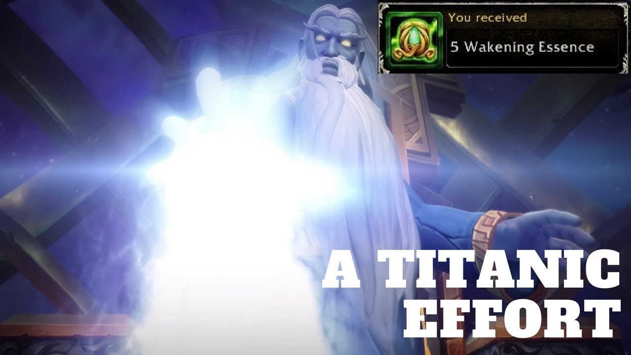 WoW Legion - A Titanic Effort: Arcanomancer Vridiel - YouTube