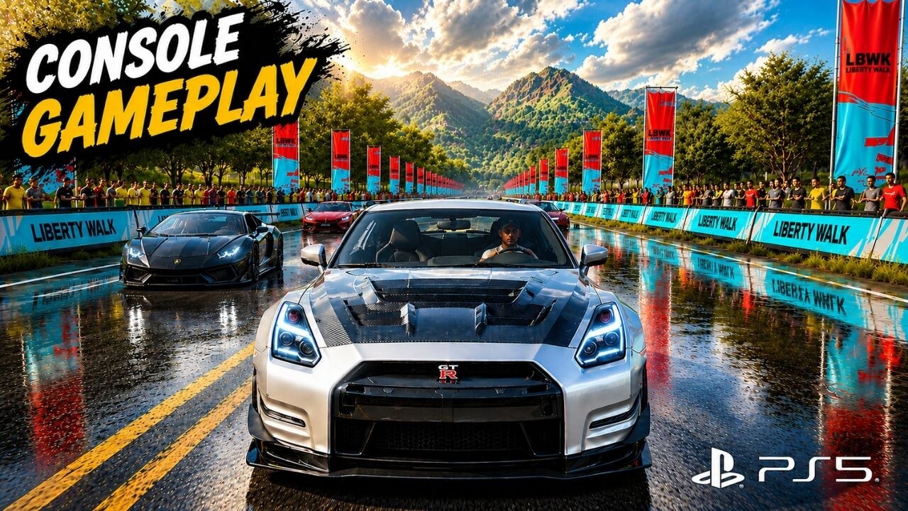 Car Racing Simulator Gameplay Driving Street Console Game Ps5 👻 - YouTube