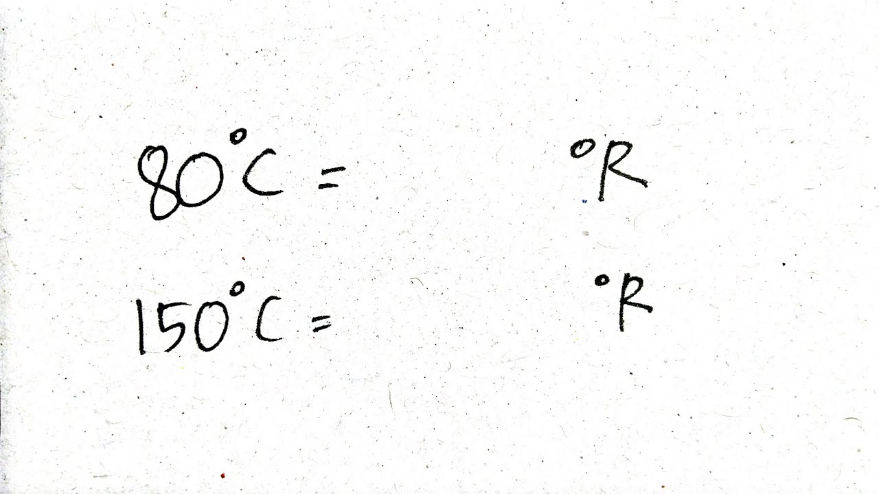 Cara Mengkonversi Mengubah Satuan Suhu Celcius Menjadi Reamur °c Ke °r Youtube