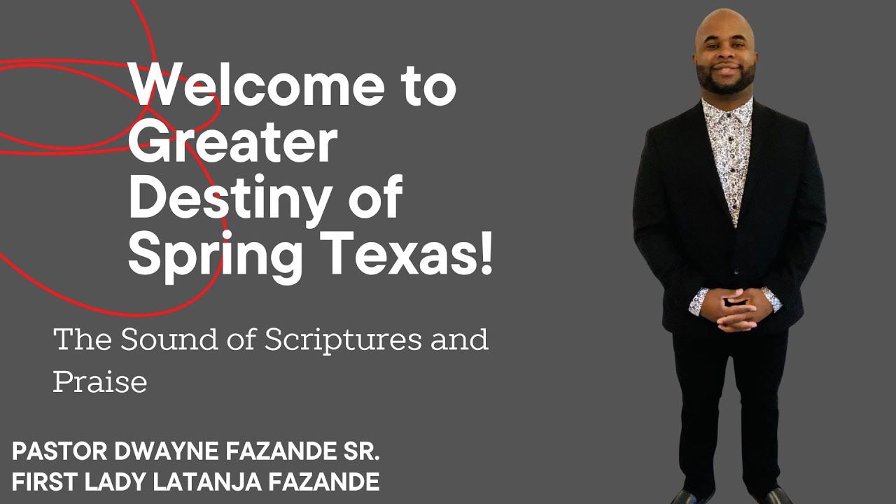 The Sound of Scriptures and Praise- Pastor Dwayne Fazande Sr. - YouTube