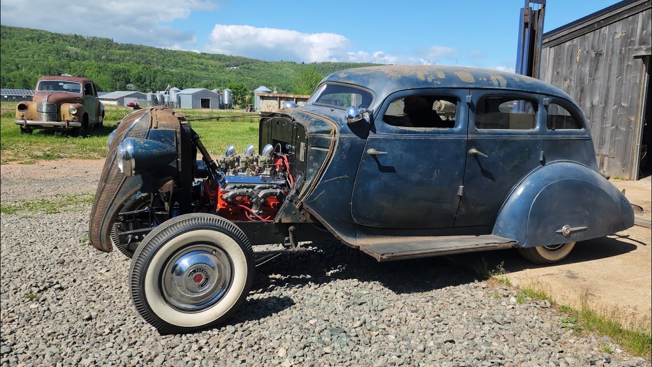 Driving the 1936 Hudson Terraplane for the first time in 50+ years!!! 🙌 - YouTube
