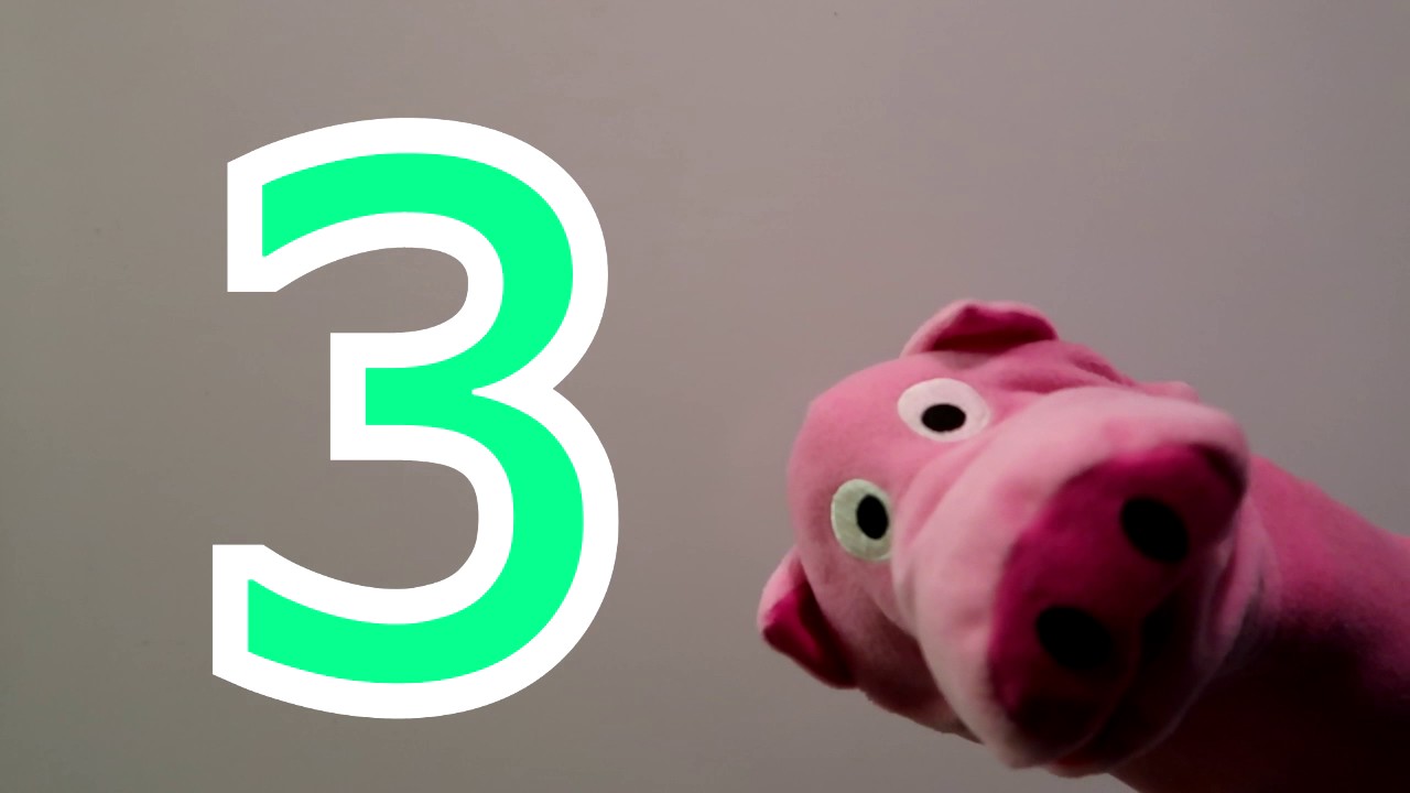 Baby Learning Numbers with Mr. Pig - YouTube