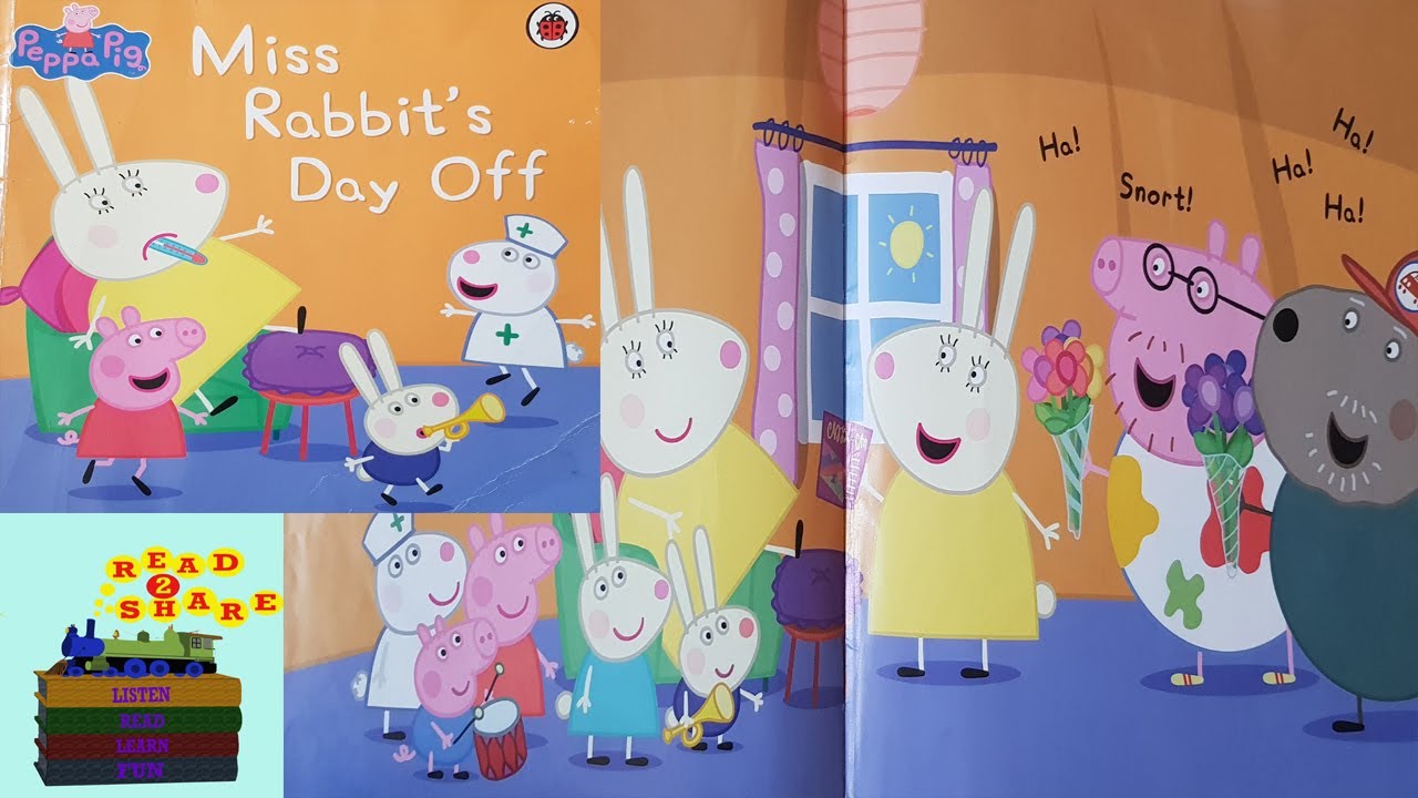 Peppa Pig - Miss Rabbit's Day Off - YouTube