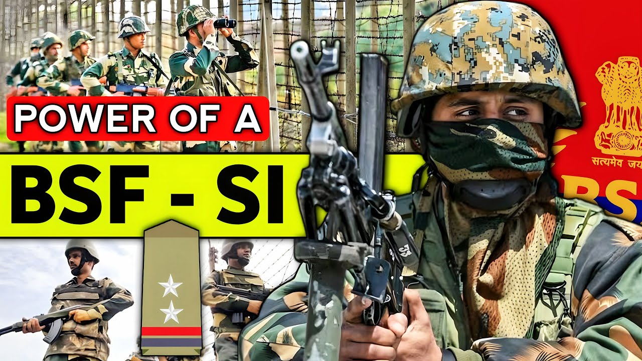 Power Of A BSF Sub-Inspector - YouTube