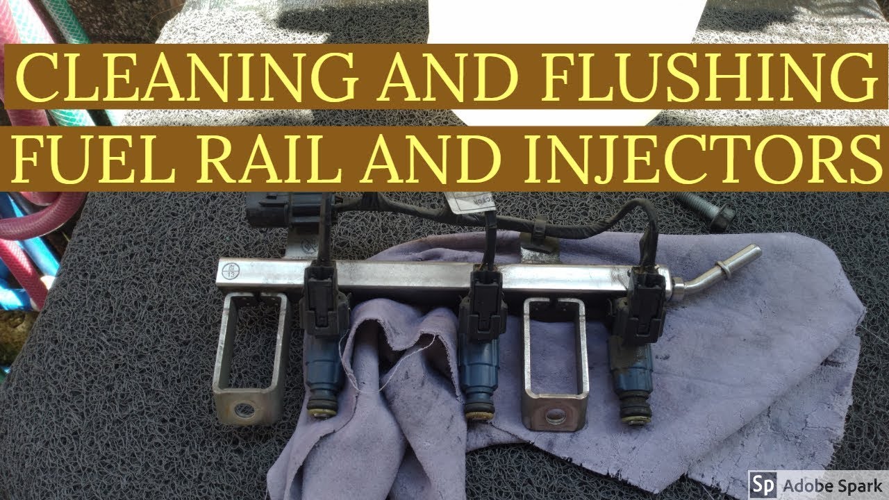 HOW TO CLEAN FUEL RAIL, INJECTORS FOR HYUNDAI EON - YouTube