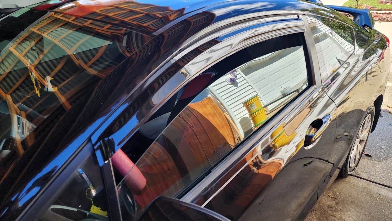 The problem with window visors. How to fix it! - YouTube