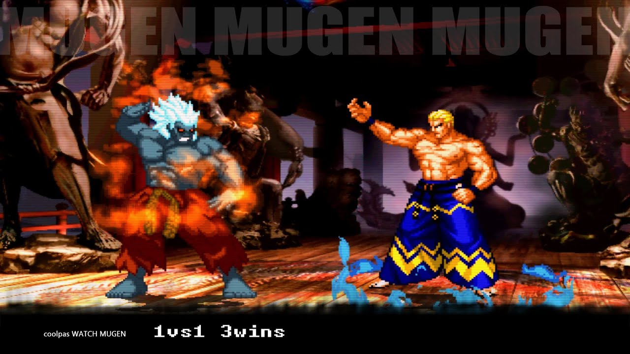 Oni vs Master Geese | MUGEN 1vs1 - YouTube
