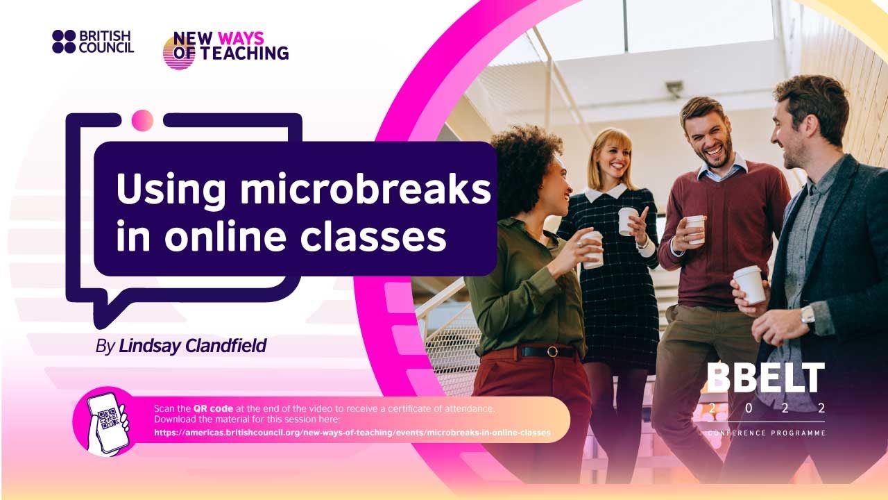 Webinar: Using microbreaks in online classes - YouTube