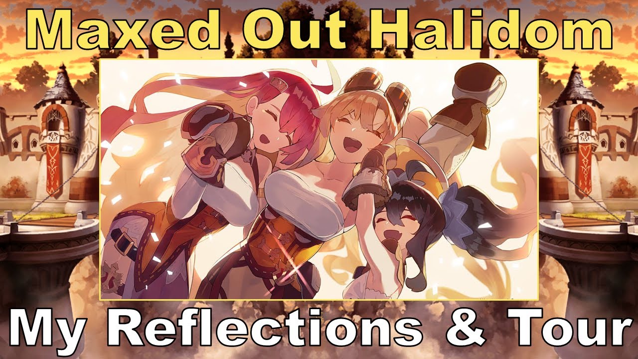 Dragalia Lost - My Halidom is Finally Maxed: Tour & Reflections - YouTube