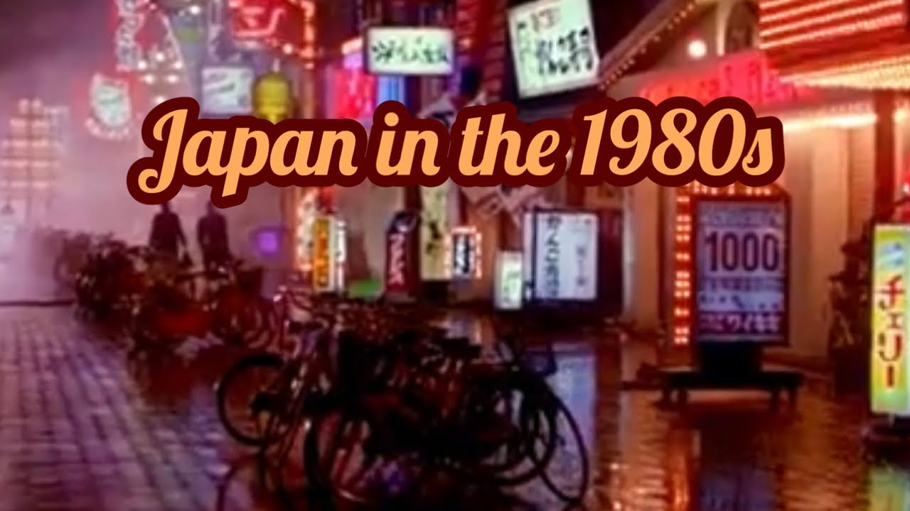 1980s Tokyo Japan | Nostalgia Color Film - YouTube