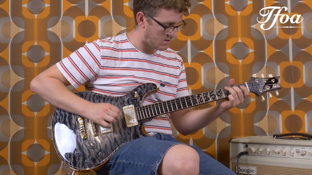 PRS McCarty 594 Frostbite Glow played by Maurice van Hoek | Demo @ The ...