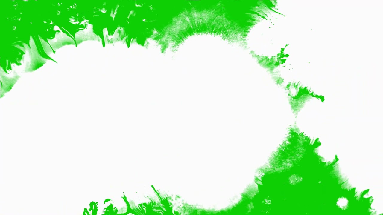 ink transition effects green screen - YouTube