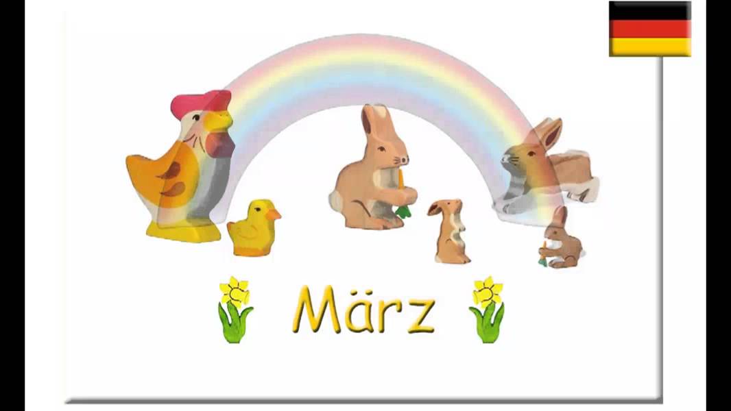 Learn season and months in German ~ Jahreszeiten und Monate - YouTube